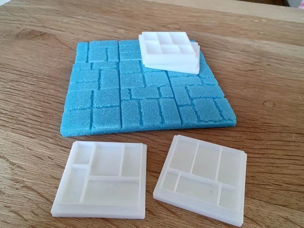 Dungeon Tile Stamps 1 (30mm x 30mm) by user_4225997440 MakerWorld ...