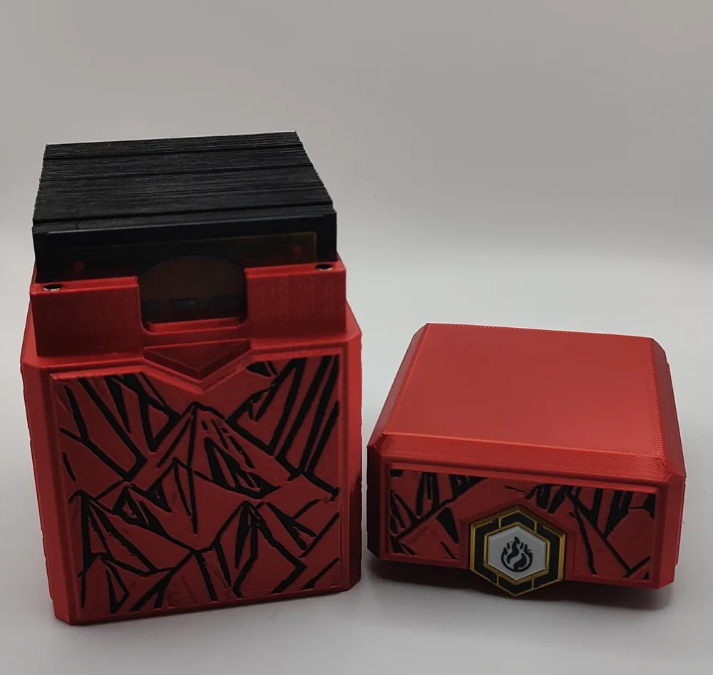 MTG Mountain Deck Box by The Layer Forge MakerWorld: Download Free 3D Models