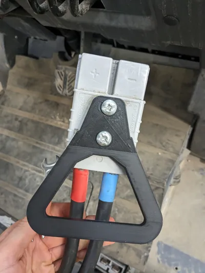 TEU Electric Forklift Charging Cable Handle - Free 3D Print Model ...