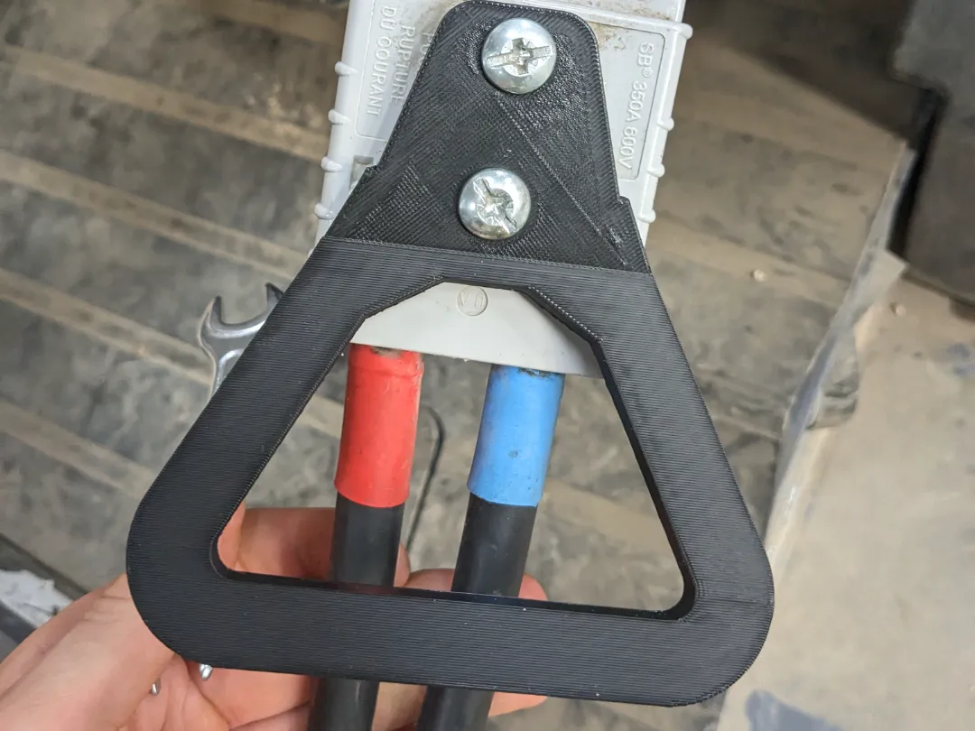 TEU Electric Forklift Charging Cable Handle - Free 3D Print Model ...