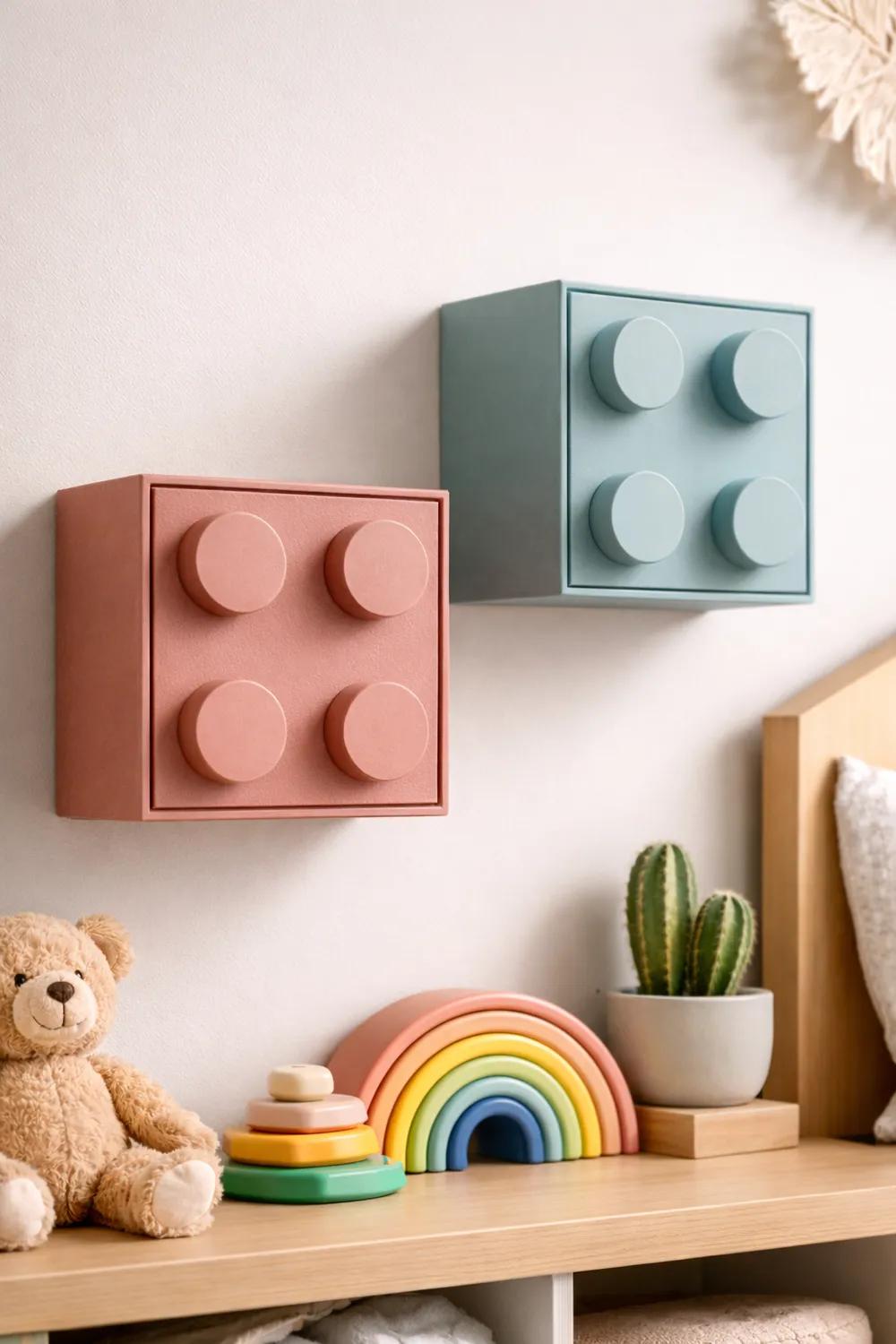 Interlocking Brick Wall Box with Magnetic Closure - Free 3D Print Model ...