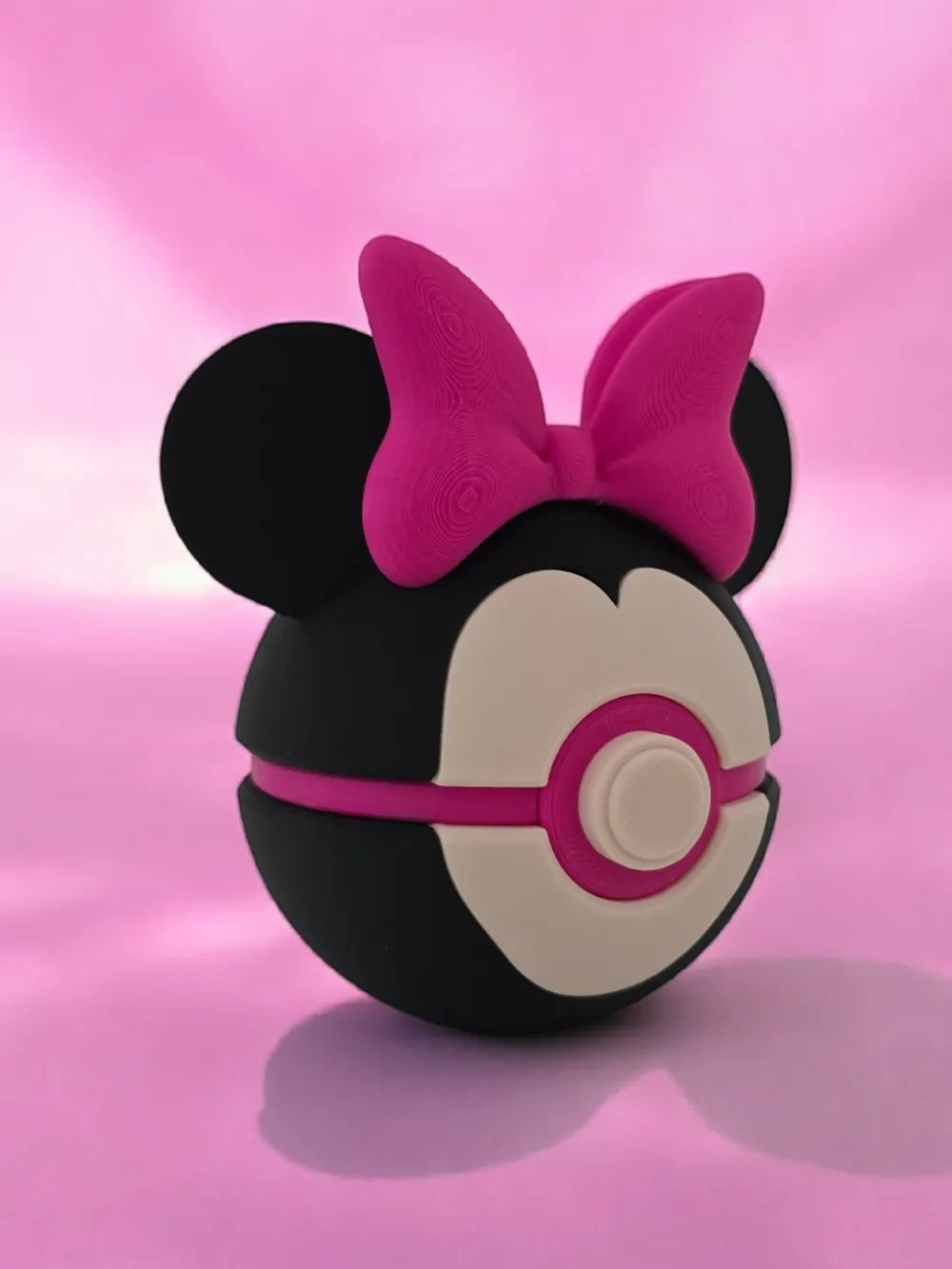Minnie Mouse Pokéball - Multiparts by 3D Girl MakerWorld: Download Free ...