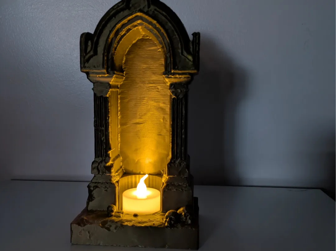 Gothic Headstone - Halloween decoration by neXib MakerWorld: Download ...