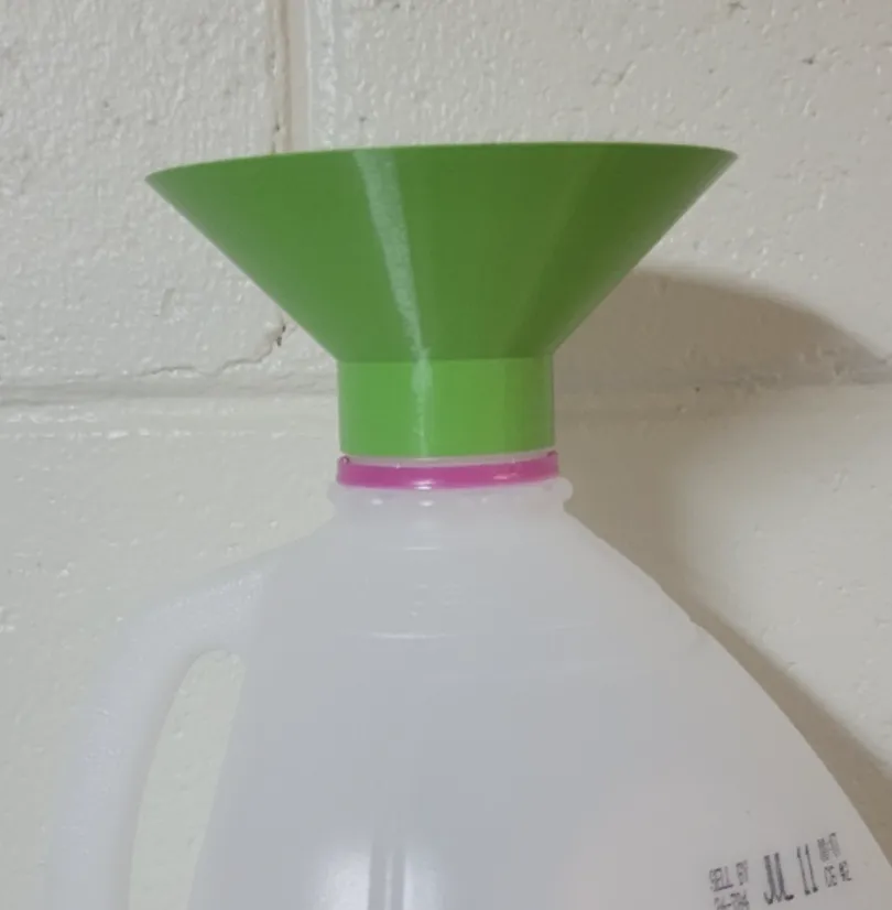Milk Jug Funnel by user_661549024 - MakerWorld
