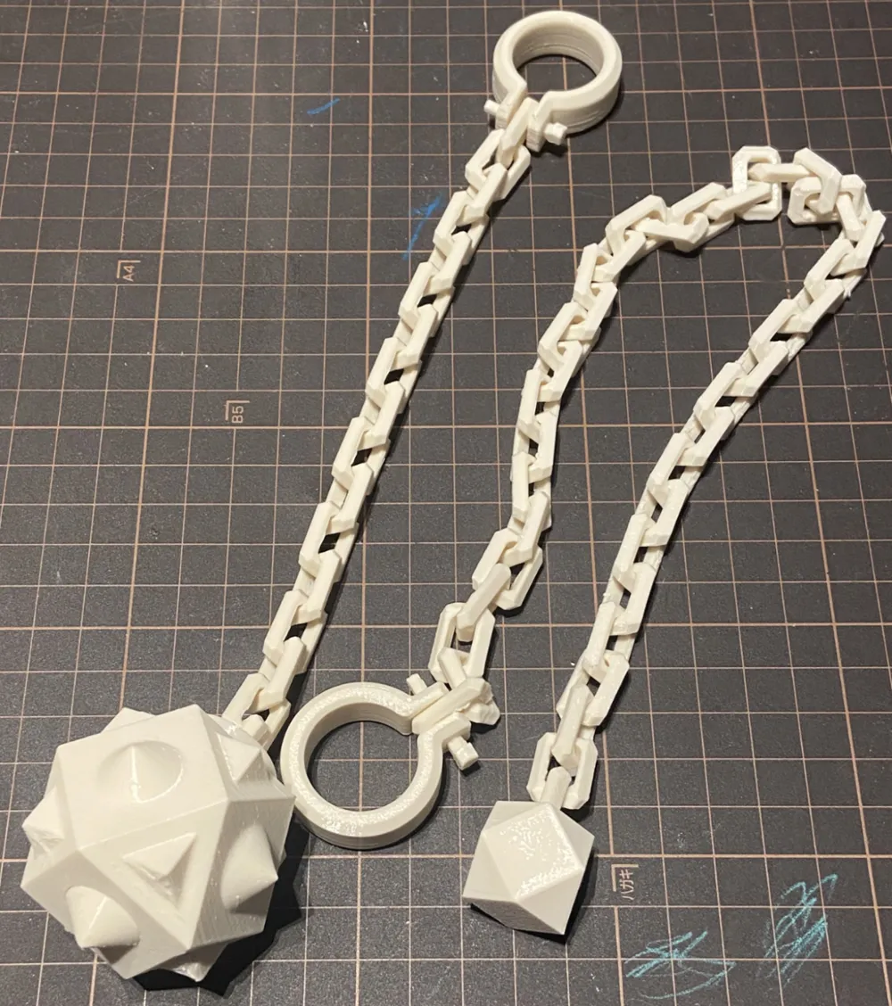 finger+hammer+throw-Double-chain by A梦君 - MakerWorld