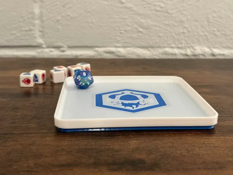 Slim Stackable Dice Tray - Jandar Symbol Remixed by Trailhead ...