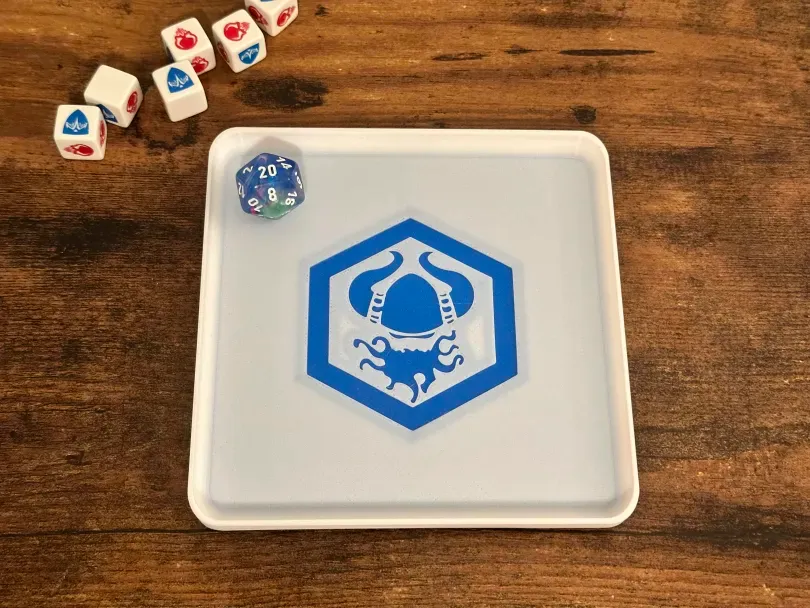 Slim Stackable Dice Tray - Jandar Symbol Remixed by Trailhead ...