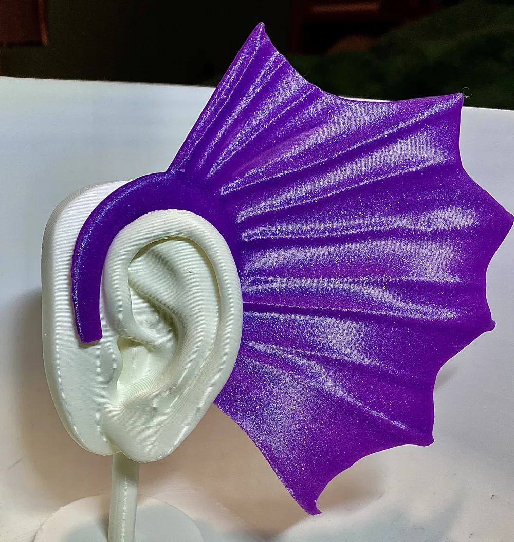 Mermaid Ears - Free 3D Print Model - MakerWorld