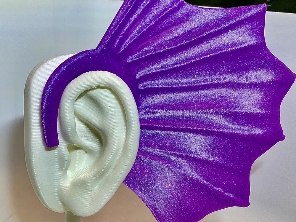 Mermaid Ears - Free 3D Print Model - MakerWorld