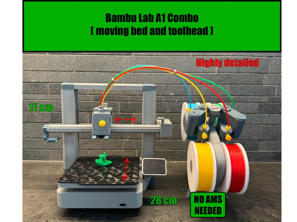 Bambu Lab A1 Combo ( AMS Lite Profile ) by GoodLuckeR - MakerWorld