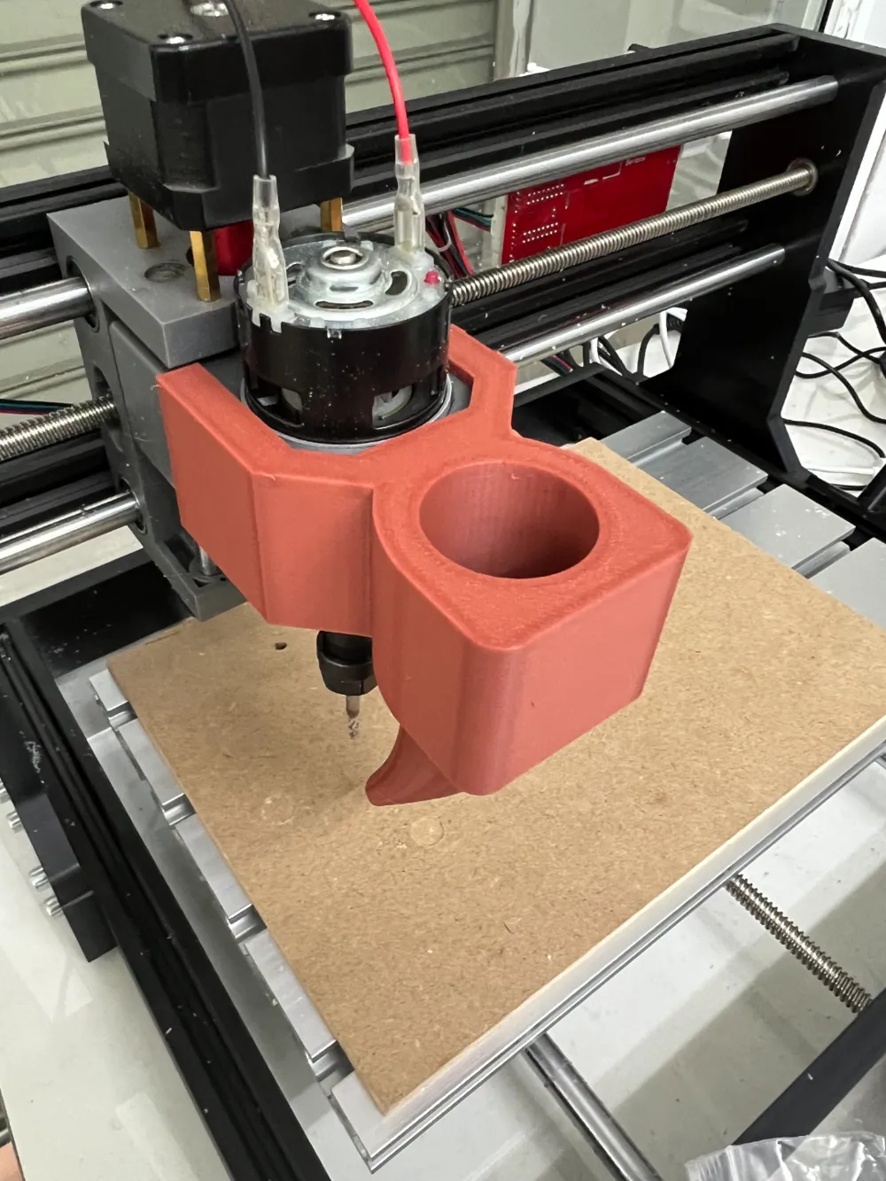 Dust Shoe for Chinese CNC 3018 Pro CNC Machine by Siam3D - MakerWorld