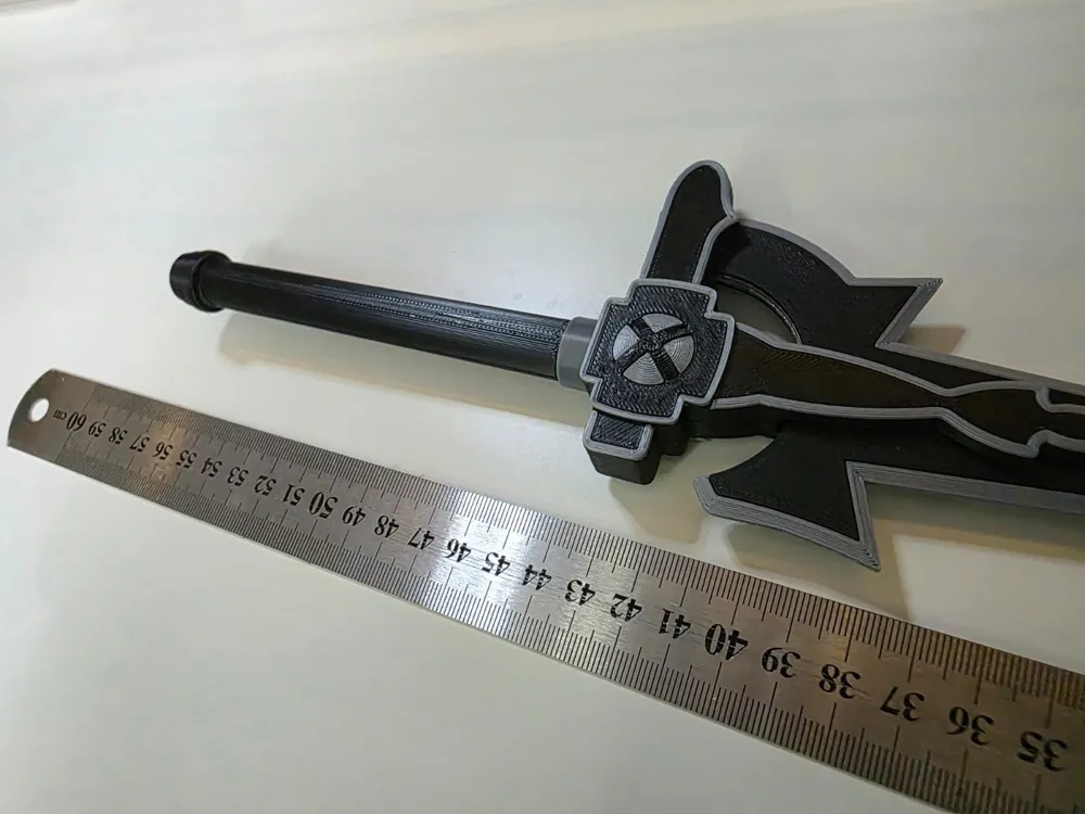 Elucidator Sword Art Online (SAO) - Free 3D Print Model - MakerWorld