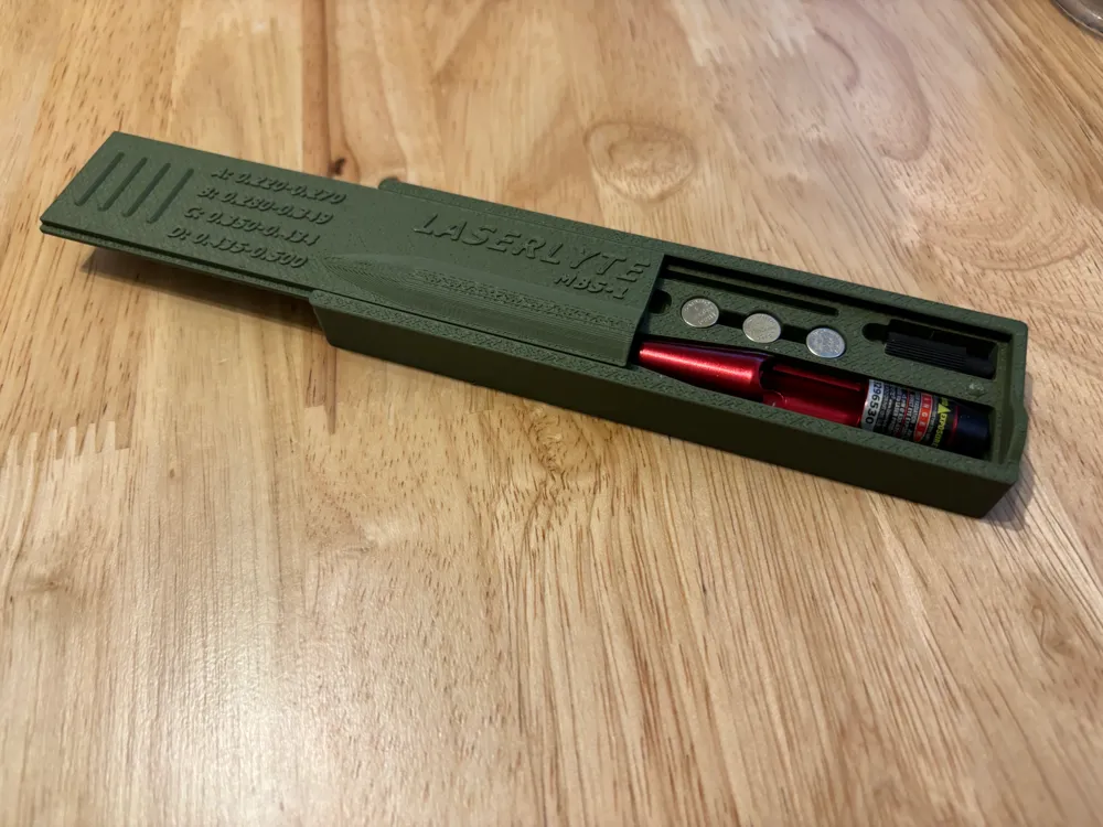 Laserlyte Laser Bore Light Case Organizer Box by Coconut - MakerWorld