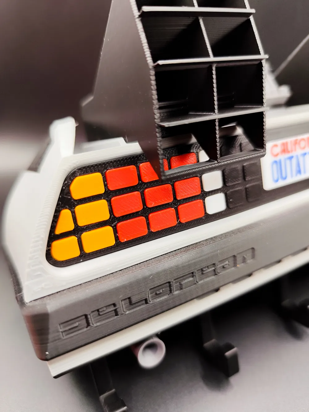 Delorean key hanger by fabio.becce23 MakerWorld: Download Free 3D Models