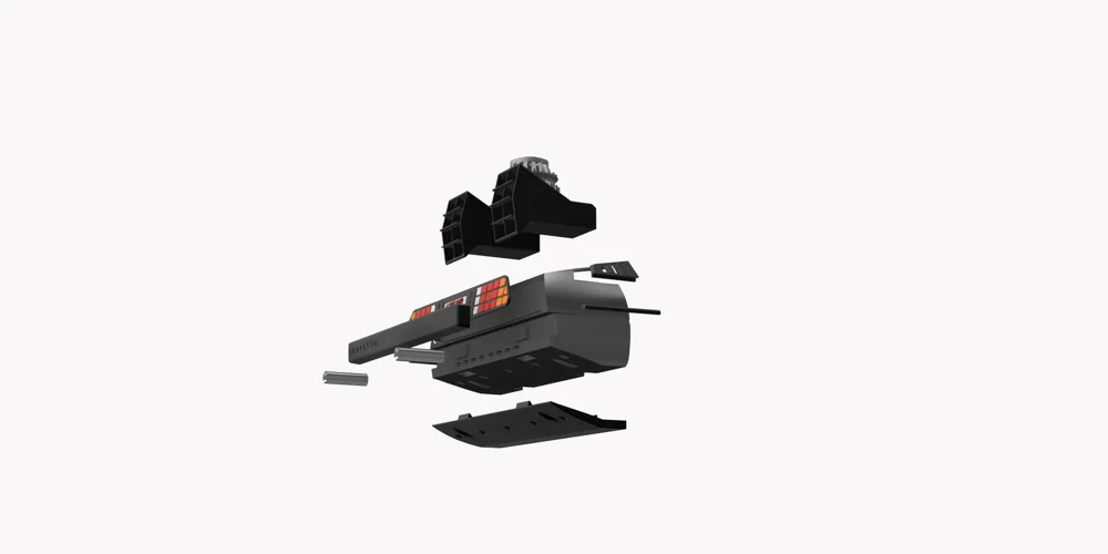 Perchero para llaves de DeLorean - Modelo de impresión 3D gratuito ...