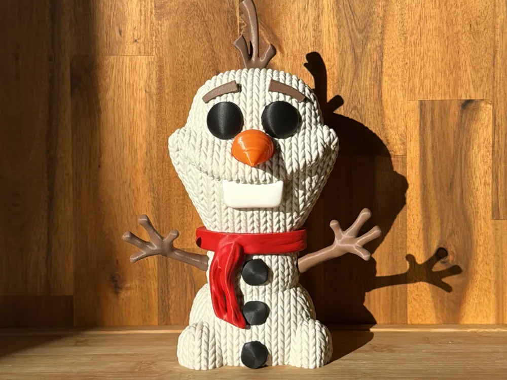 Olaf / NO AMS - Free 3D Print Model - MakerWorld