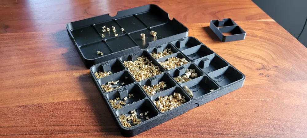 Heated Inserts Box with Modular Dividers by PRINTNIC MakerWorld ...