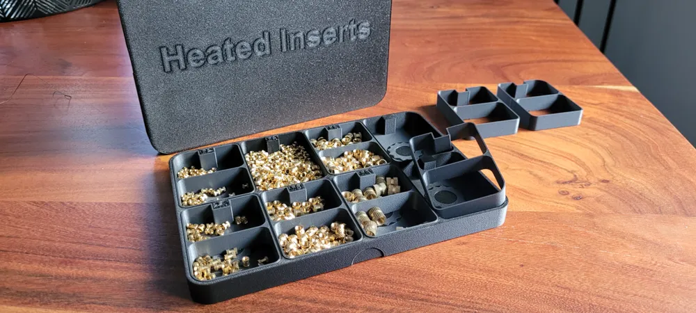 Heated Inserts Box with Modular Dividers by PRINTNIC MakerWorld ...