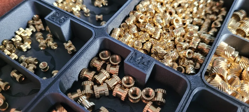 Heated Inserts Box with Modular Dividers by PRINTNIC MakerWorld ...