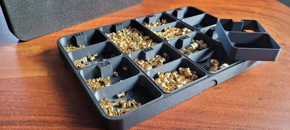 Heated Inserts Box with Modular Dividers by PRINTNIC MakerWorld ...