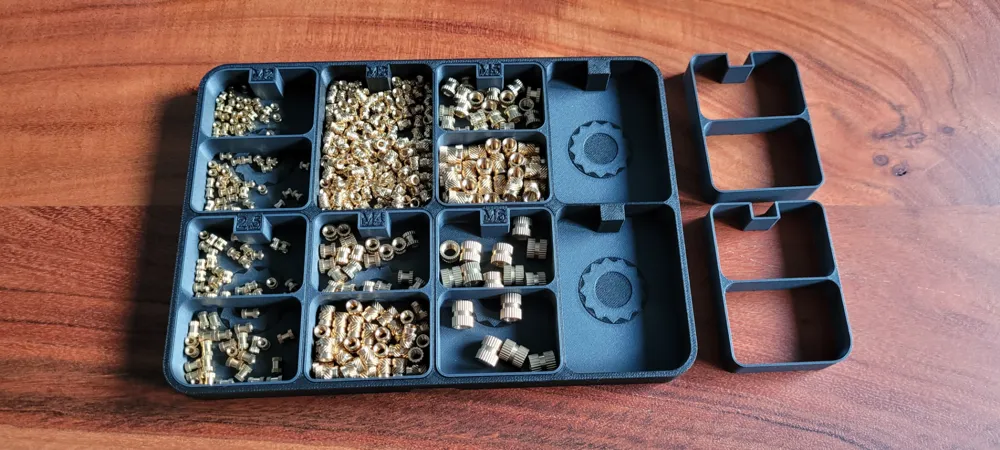 Heated Inserts Box with Modular Dividers by PRINTNIC MakerWorld ...