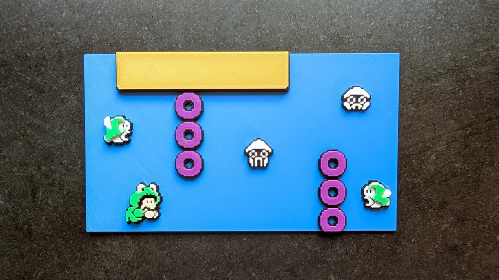 Super Mario Bros 3 Water Level Wall Art by LayeredPixels by Tomas ...
