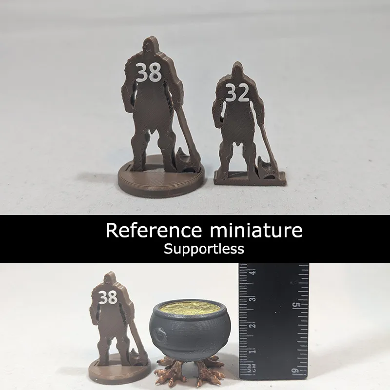 Reference miniature (supportless) by Together 3D MakerWorld: Download ...