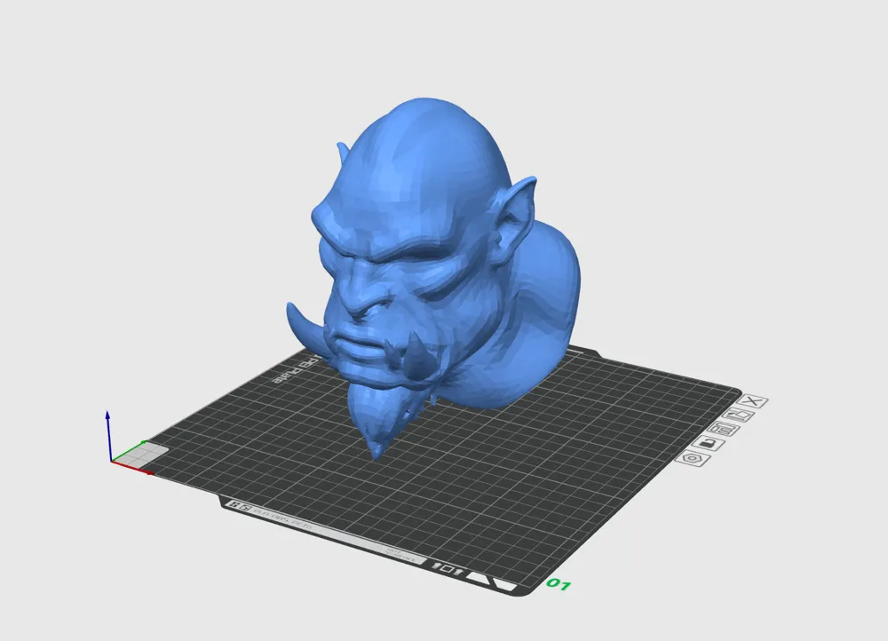 Orcs head by TomiMakerMakerWorld: Download Free 3D Models
