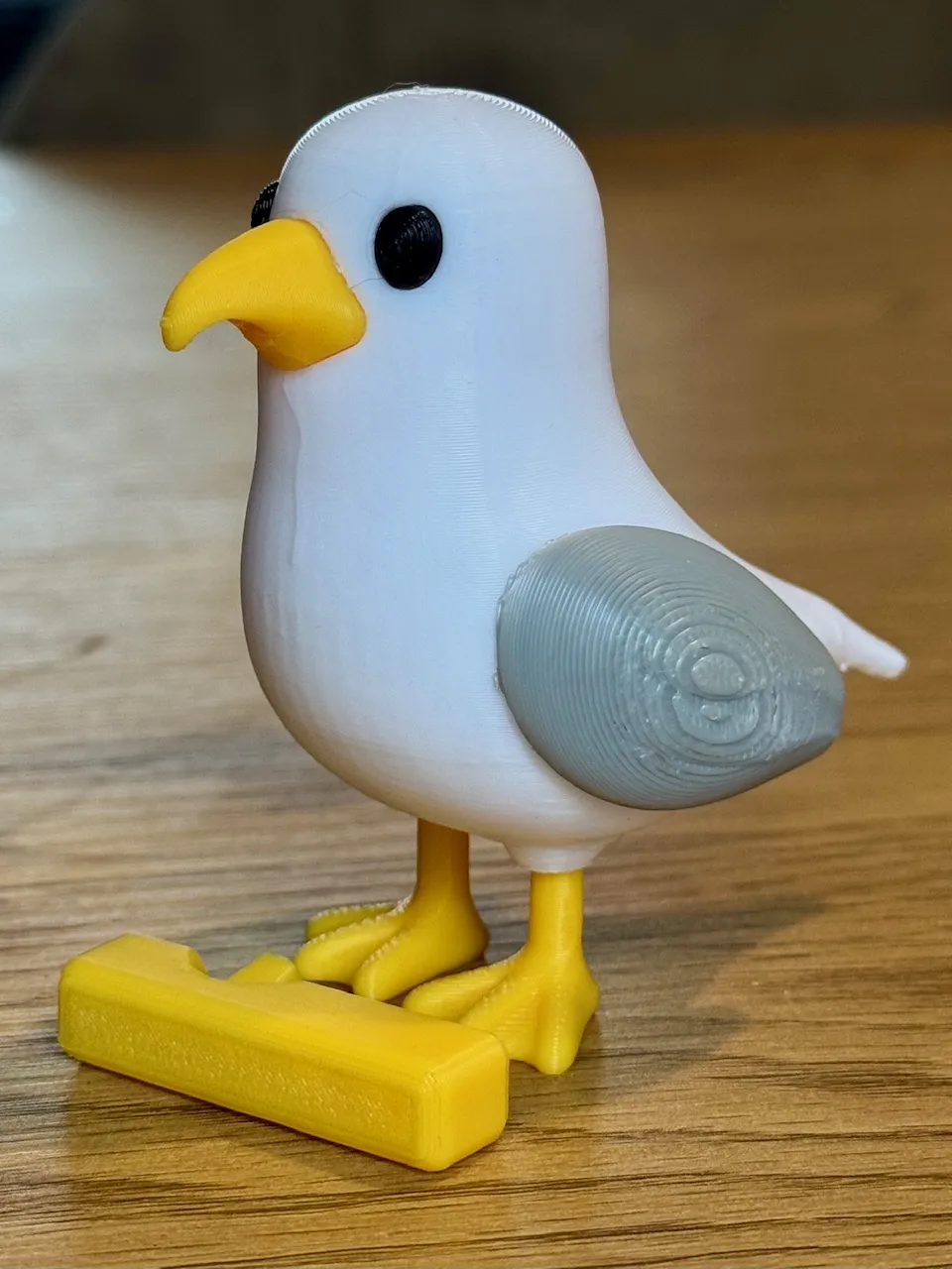 Steven the Seagull with a Chip - Free 3D Print Model - MakerWorld