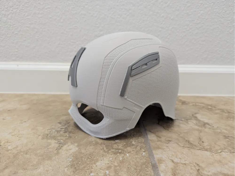 Helmet Cap-America Inspired - Free 3D Print Model - MakerWorld
