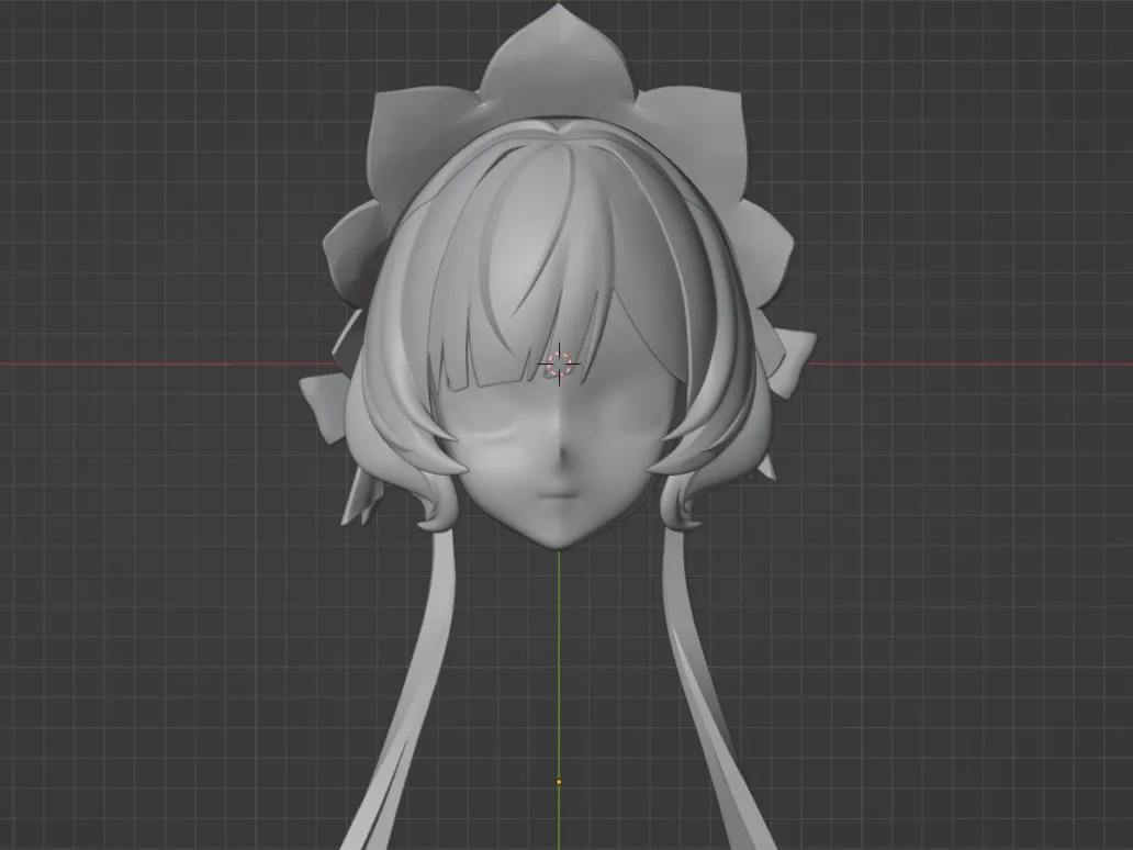 Genshin Impact Sandrone scaleable Head Sculpture - Free 3D Print Model ...