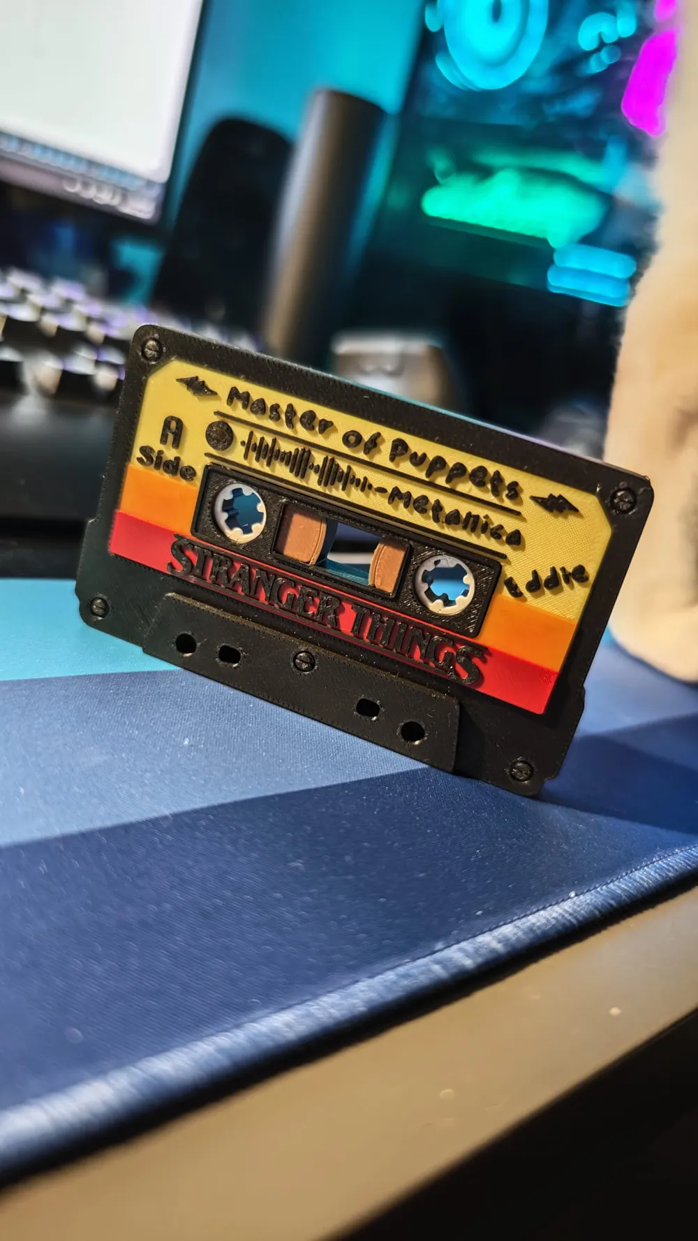 Stranger Things Kassette Eddie Master of Puppets – Kostenloses 3D ...