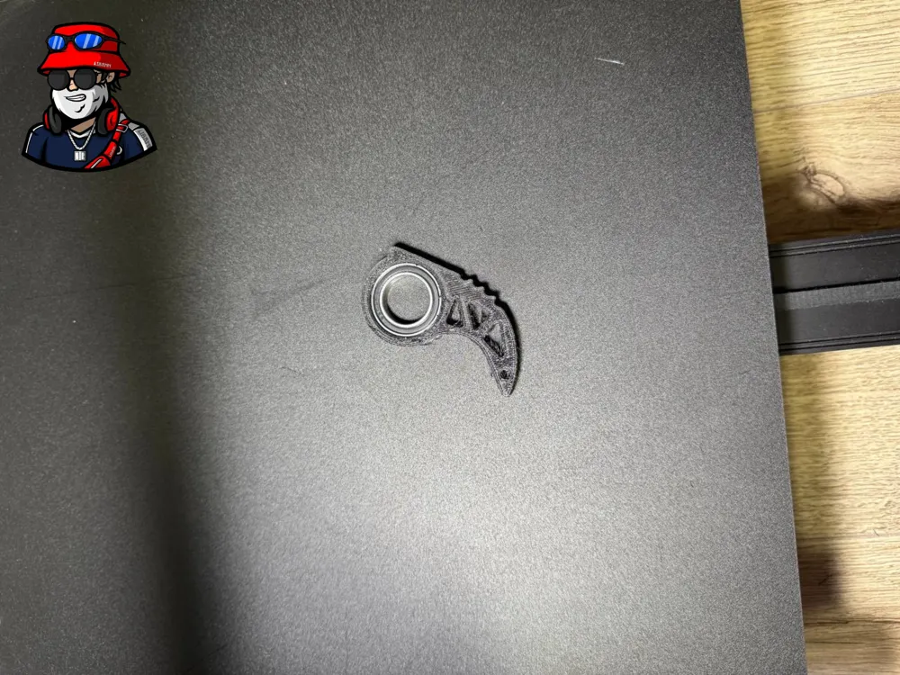 Keyrambit Keychain by Domijanek3D - MakerWorld