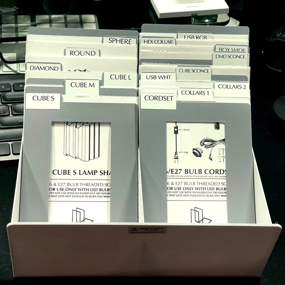 2X Wide 4x6 Shipping Label Sorter Tray + Dividers by AeonJoey - MakerWorld