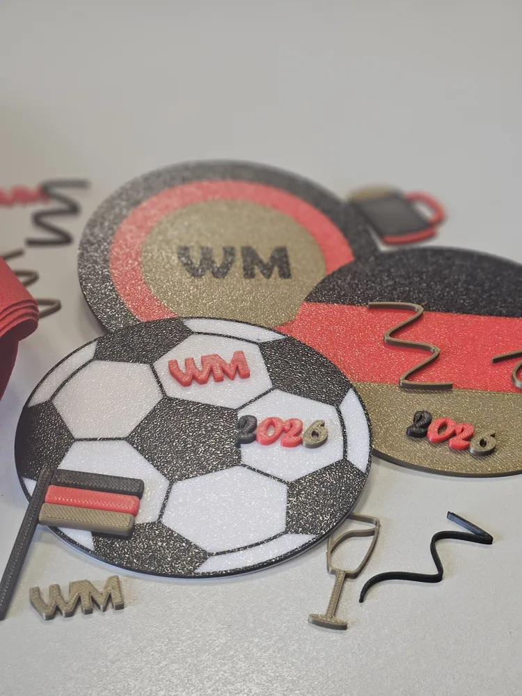 World Cup/European Championship Table Decoration Germany - Free 3D ...