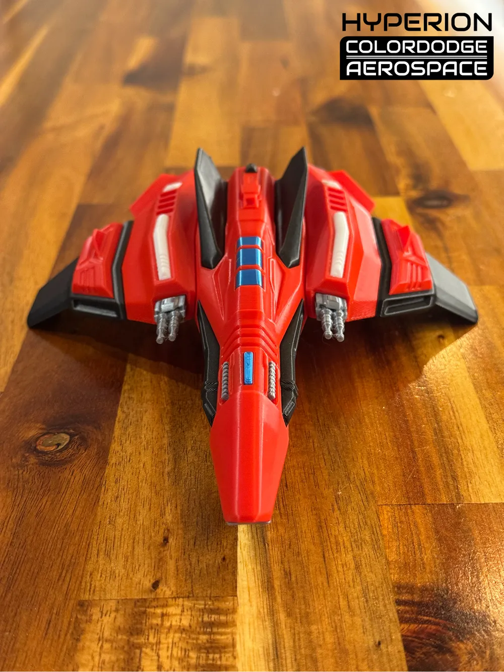 Colordodge Aerospace Hyperion Spaceship Kit - Free 3D Print Model ...