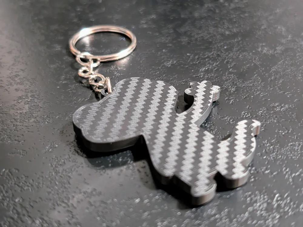 Cute Tom Lizard Magnet & Keychain – Layered Design - Free 3D Print ...