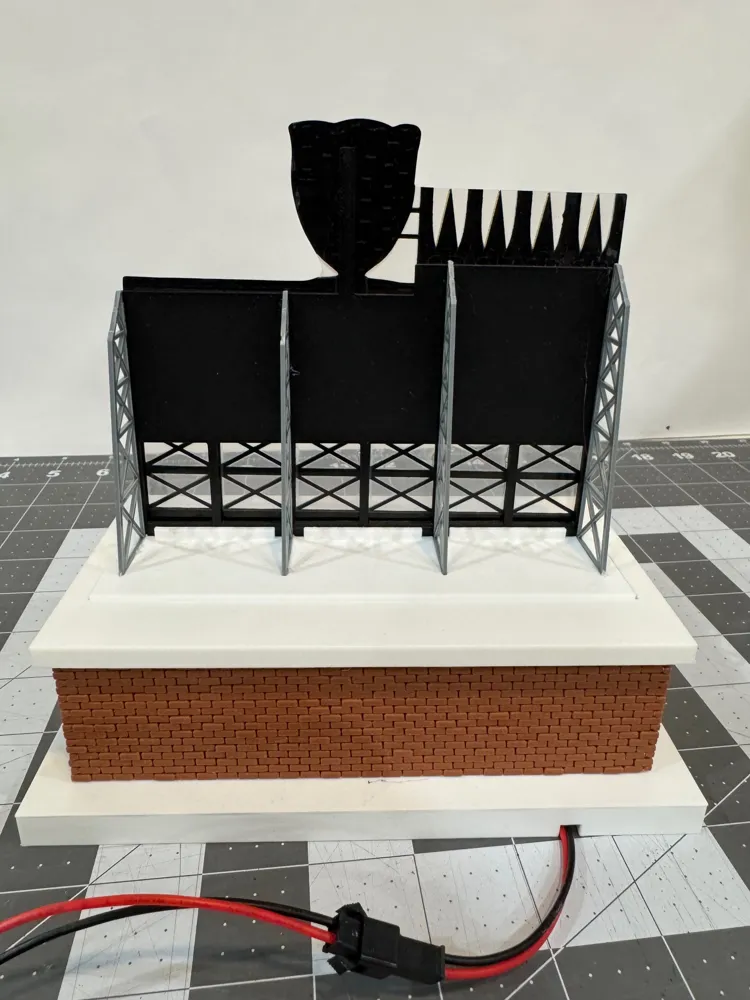 Miller Engineering O/HO scale Hamm's sign base - Free 3D Print Model - MakerWorld