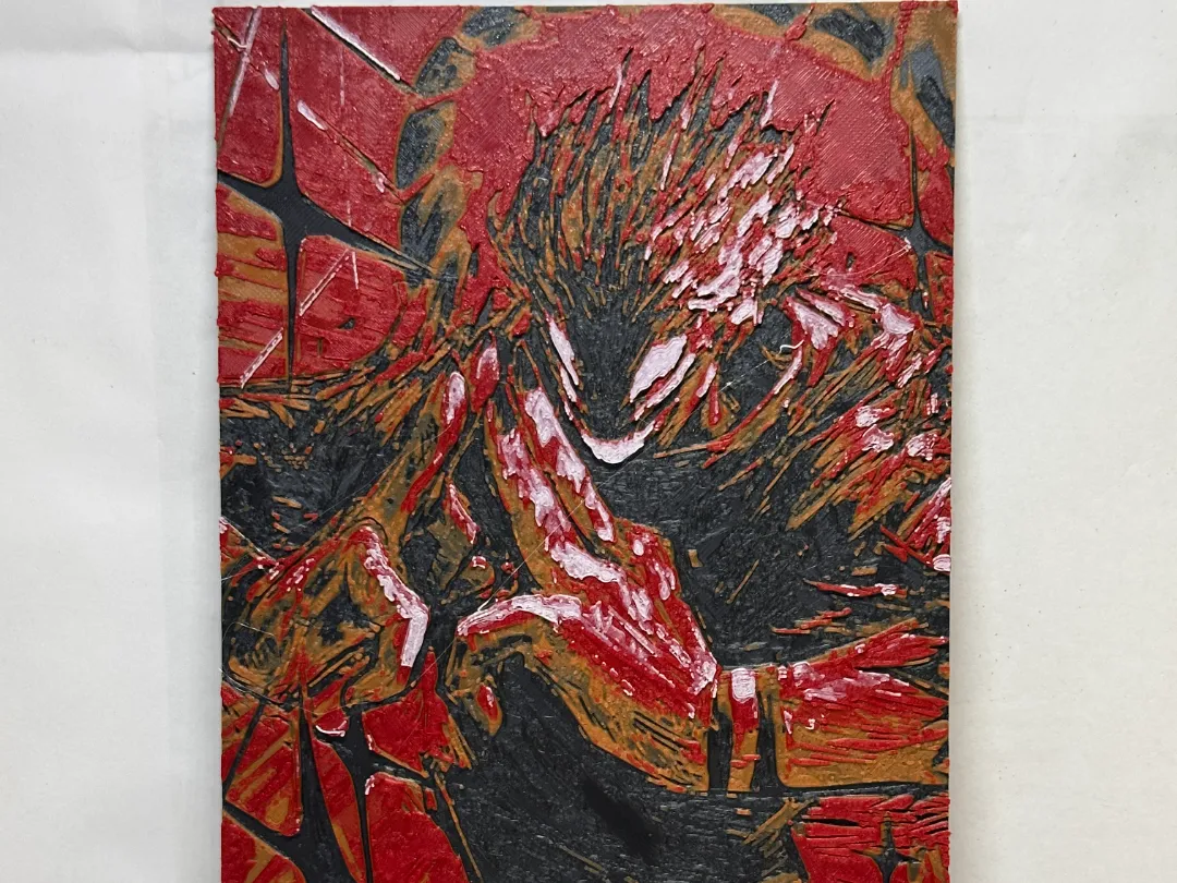 Sukuna - Jujutsu Kaisen Hue forge by Stampabile MakerWorld: Download ...