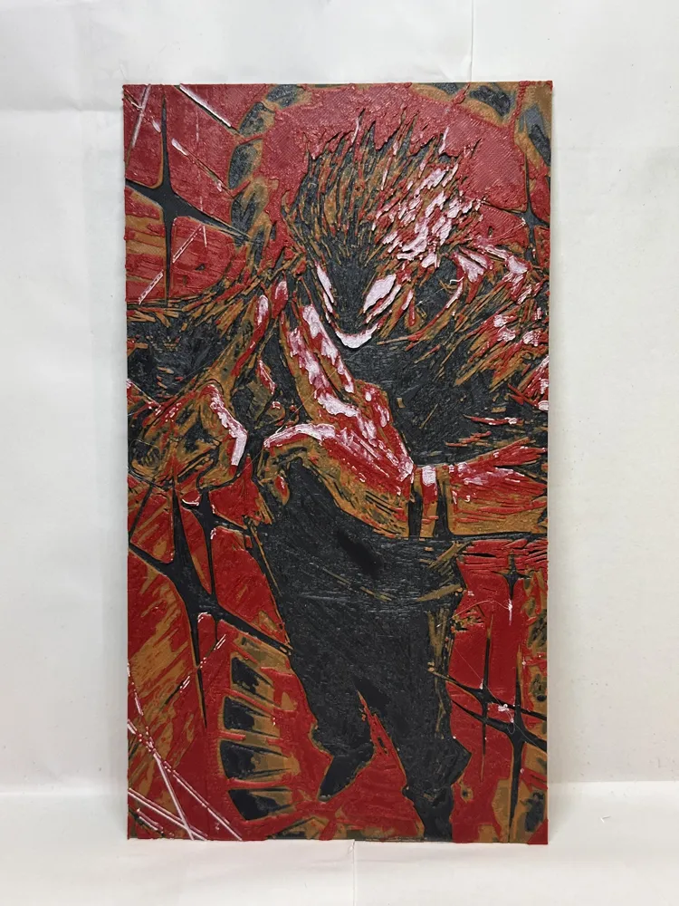 Sukuna - Jujutsu Kaisen Hue forge by Stampabile MakerWorld: Download ...