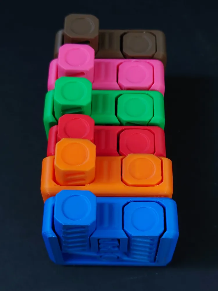 Pop Switch Fidget Toy V2 by Typool MakerWorld: Download Free 3D Models