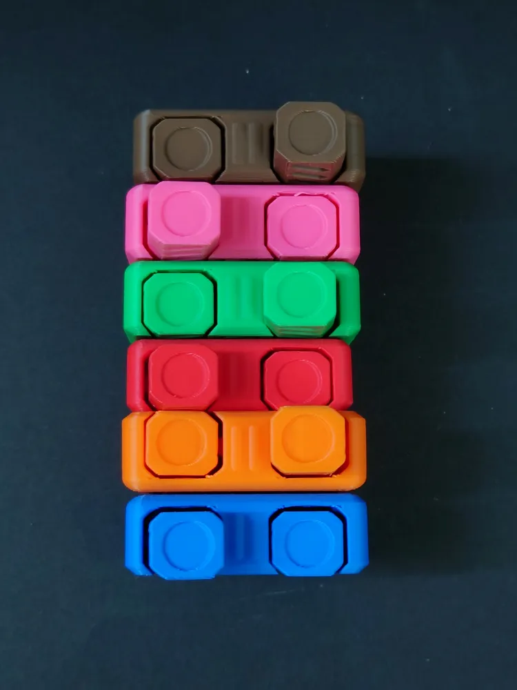 Pop Switch Fidget Toy V2 by Typool MakerWorld: Download Free 3D Models