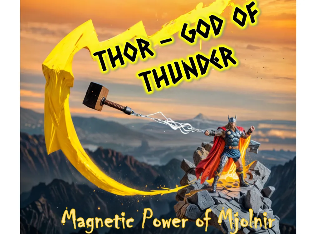 Thor - God of Thunder / Magnetic Power of Mjolnir by H2Jack Concepts ...