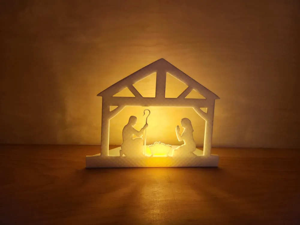 Christmas Nativity Diorama Set - 5 piece tea light by Jamboodle ...
