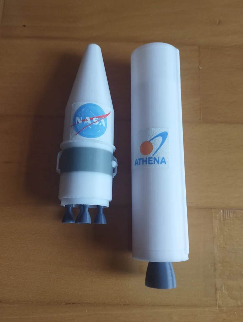 Athena I Rocket in scale H0/ 1:87/ HO - Free 3D Print Model - MakerWorld
