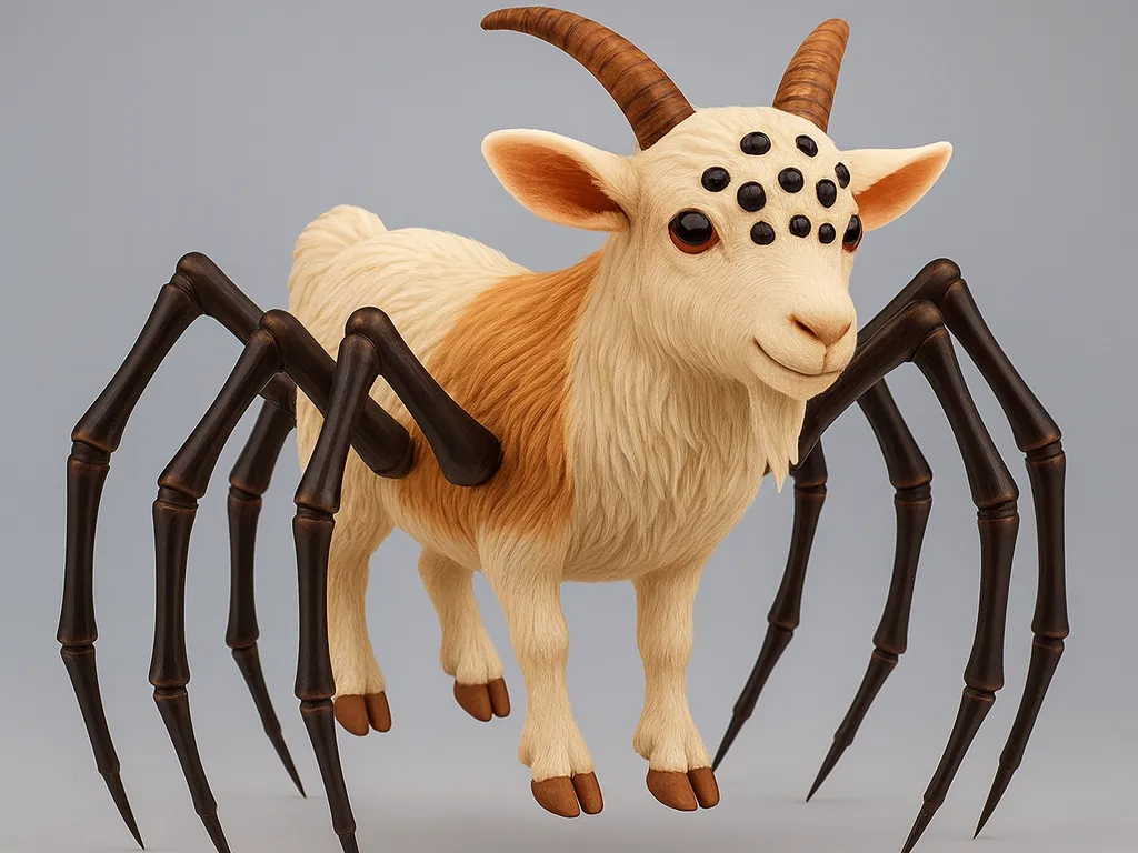 SpiderGoat 来自 Patiente Undevigenti MakerWorld：免费下载 3D 模型