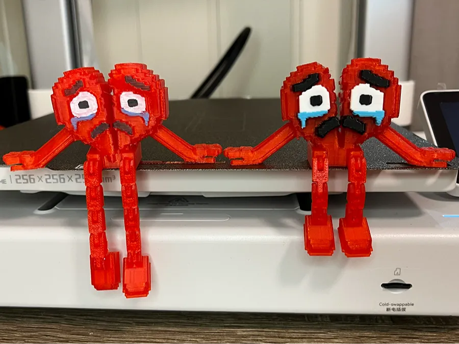 Noo my Heart Steal a Brainrot with flexy legs - Free 3D Print Model ...