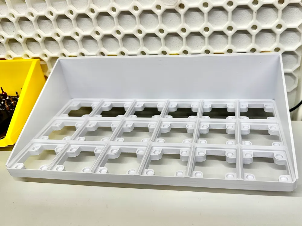 Gridfinity X Multiboard ULTRASTRONG shelf 6X3 by mrmakas MakerWorld: Download Free 3D Models