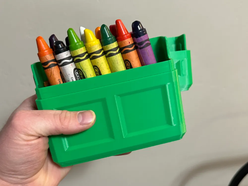 JUMBO Crayola Crayon Case Remixed by AlderKirkwall - MakerWorld