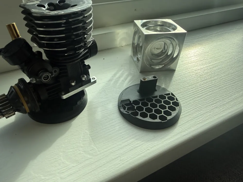 Nitro Engine Stand by F3Fdude MakerWorld: Download Free 3D Models